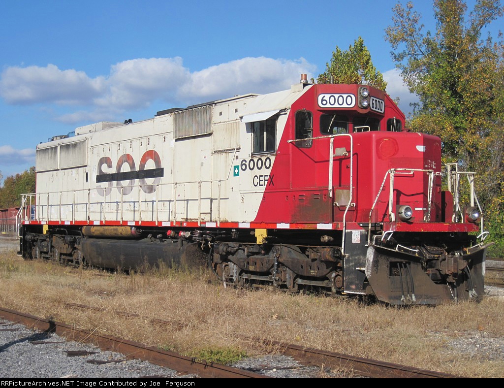 CEFX 6000 afer release from VMV for lease service